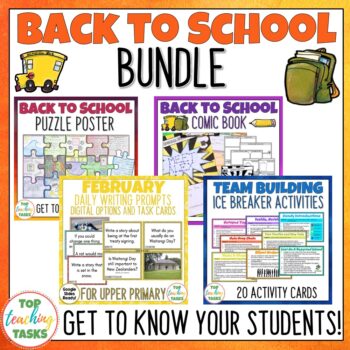 Getting To Know You Collaborative Puzzle | Back to School Activities ...