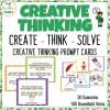 Creative Thinking Activities and Problem Solving Cards - Top Teaching Tasks