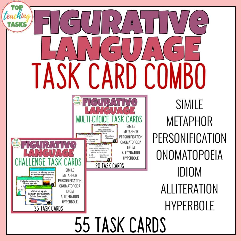 Figurative Language and Vocabulary Posters - Top Teaching Tasks