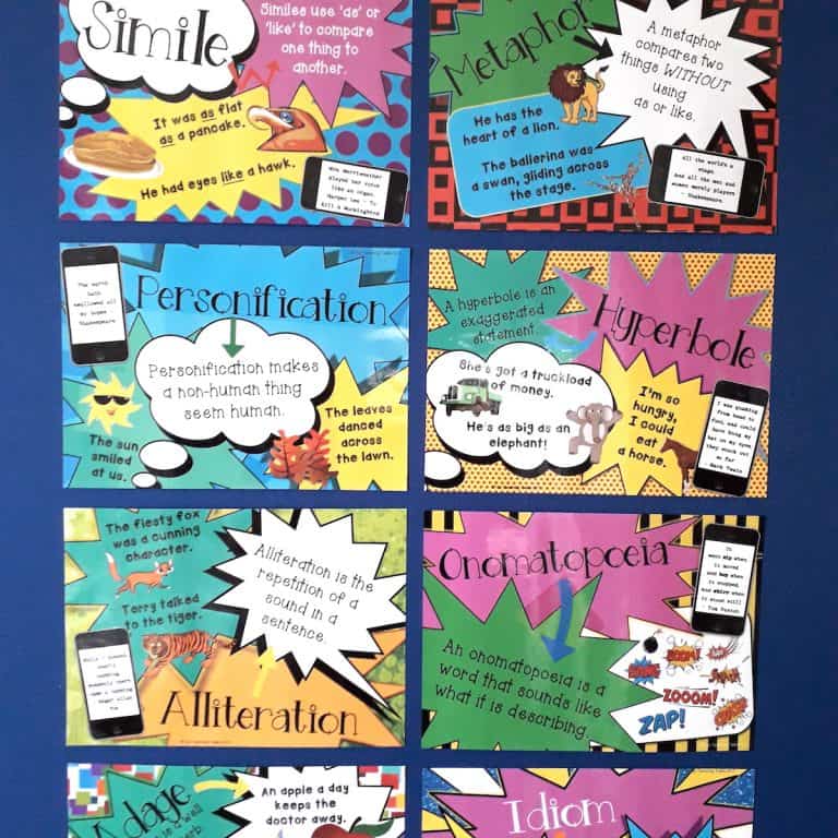 Literacy Skills Poster Bundle - Top Teaching Tasks