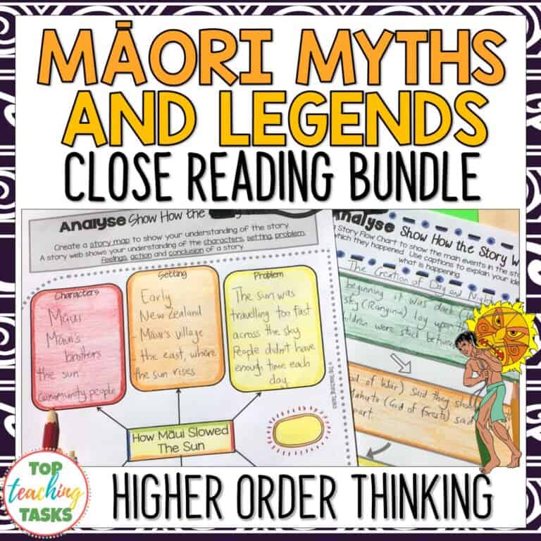 Maori Myths & Legends MEGA BUNDLE - Top Teaching Tasks