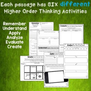 Myths and Legends Bundle with Higher Order Thinking - Top Teaching Tasks