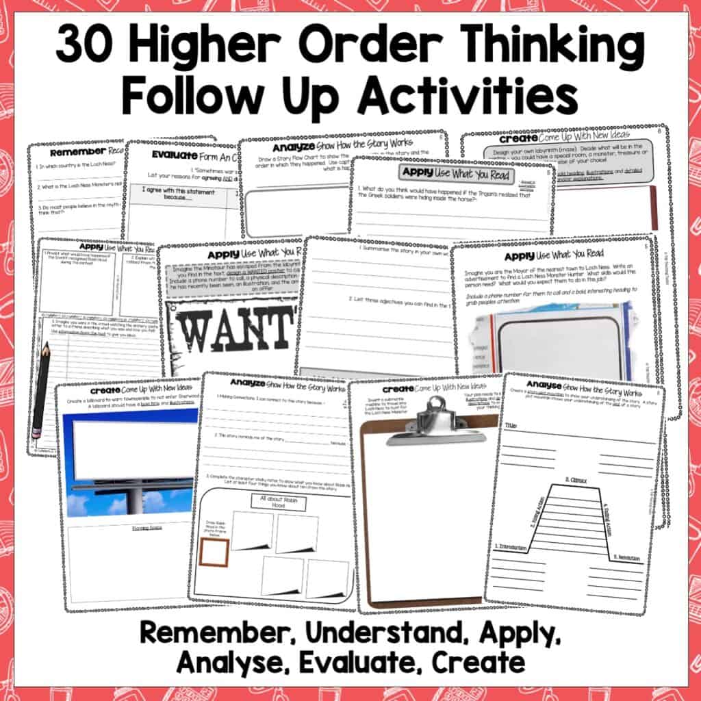 Myths and Legends Traditional Literature Comprehension Passages - Top ...