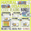 Natural Disasters Reading Comprehension Passages and Questions BUNDLE ...