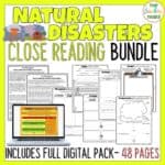 Hurricanes and Tropical Cyclones Reading Comprehension Passages and ...