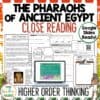 Ancient Egypt Reading Comprehension Passages and Questions BUNDLE - Top ...