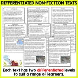 Natural Disasters Reading Comprehension Passages and Questions BUNDLE ...