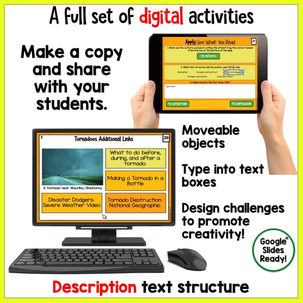 Tornadoes Reading Comprehension Passages and Questions - Top Teaching Tasks