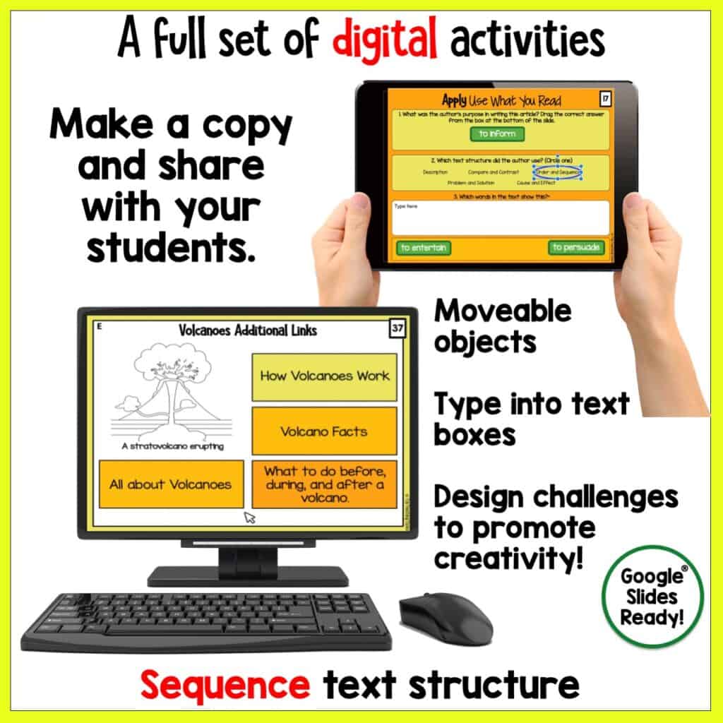 Volcanoes Reading Comprehension Passages and Questions - Top Teaching Tasks