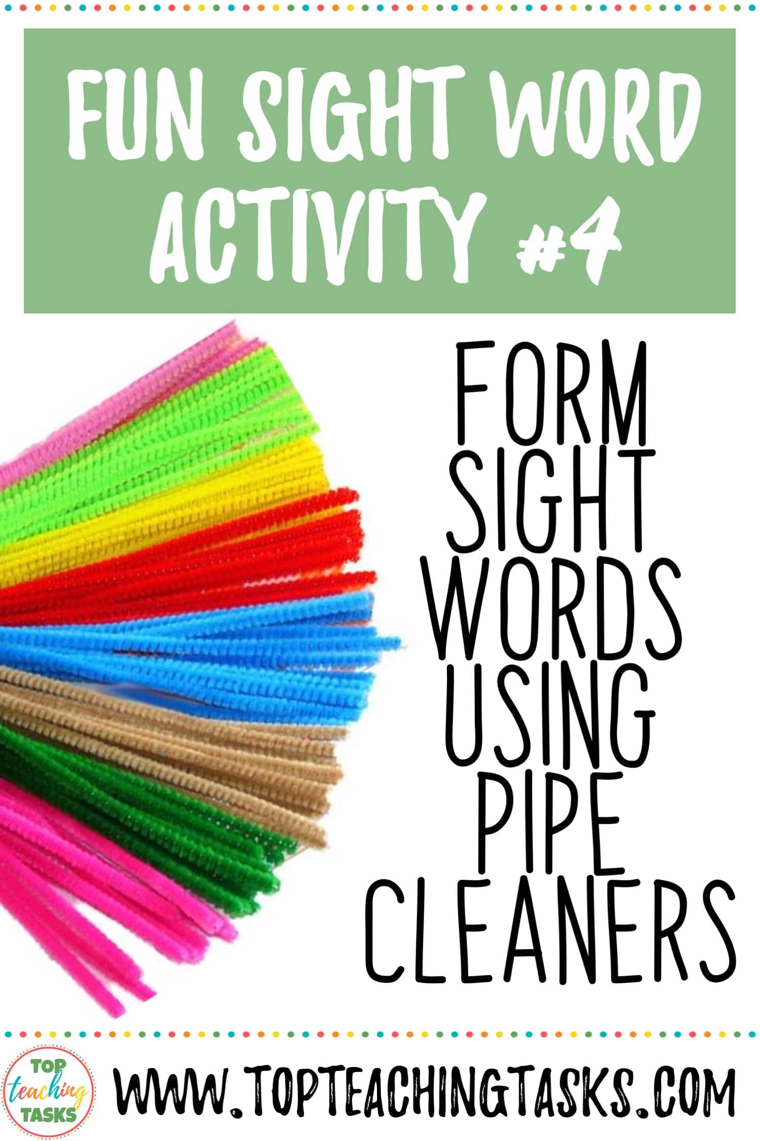 6 Fun Sight Word Activities for Early Readers