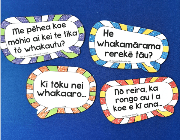 Maths Talk Moves Te Reo Posters and Discussion Cards Set - Top Teaching ...