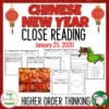 Chinese New Year Reading Comprehension Passages and Questions | Top ...