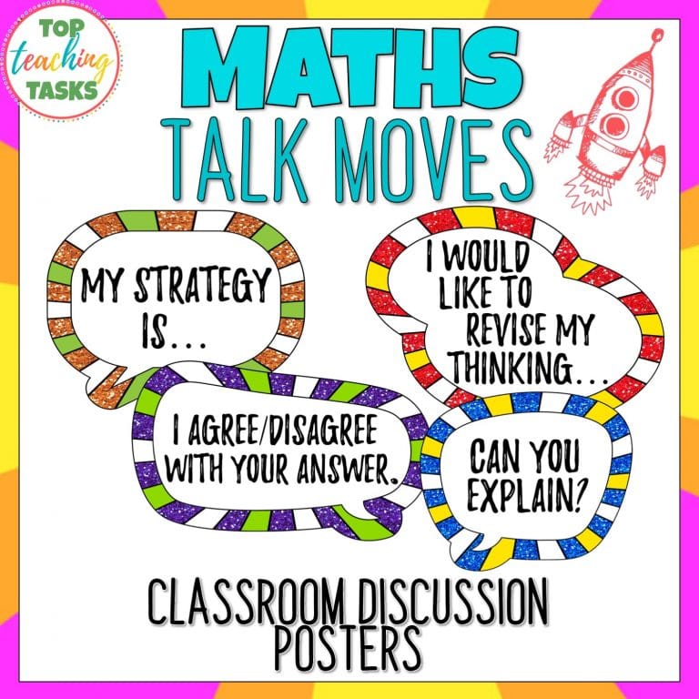 Maths Talk Moves Resource Bundle - Top Teaching Tasks