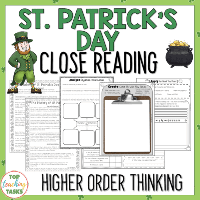 Saint Patrick's Day Free Reading Comprehension Passage and Questions ...