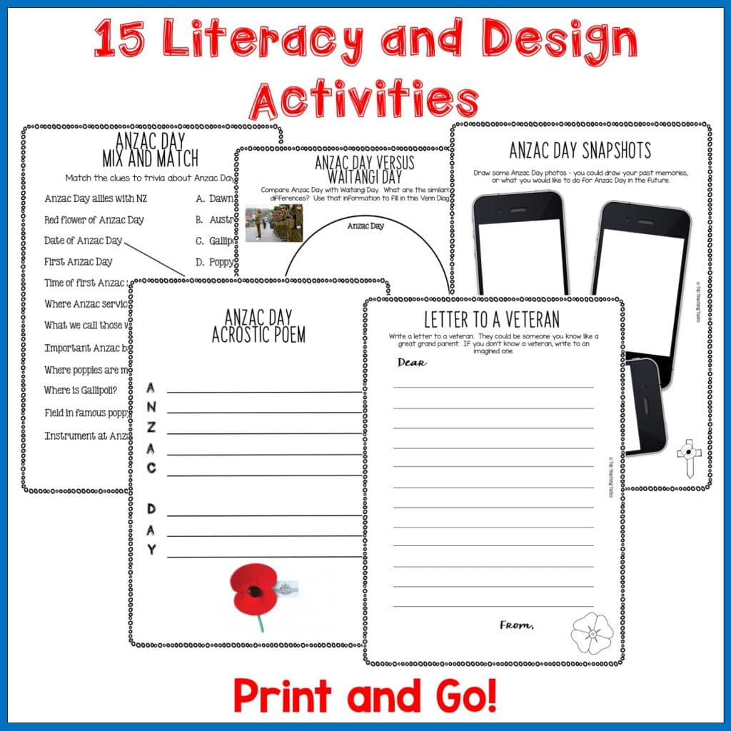 Anzac Day Activities - Top Teaching Tasks