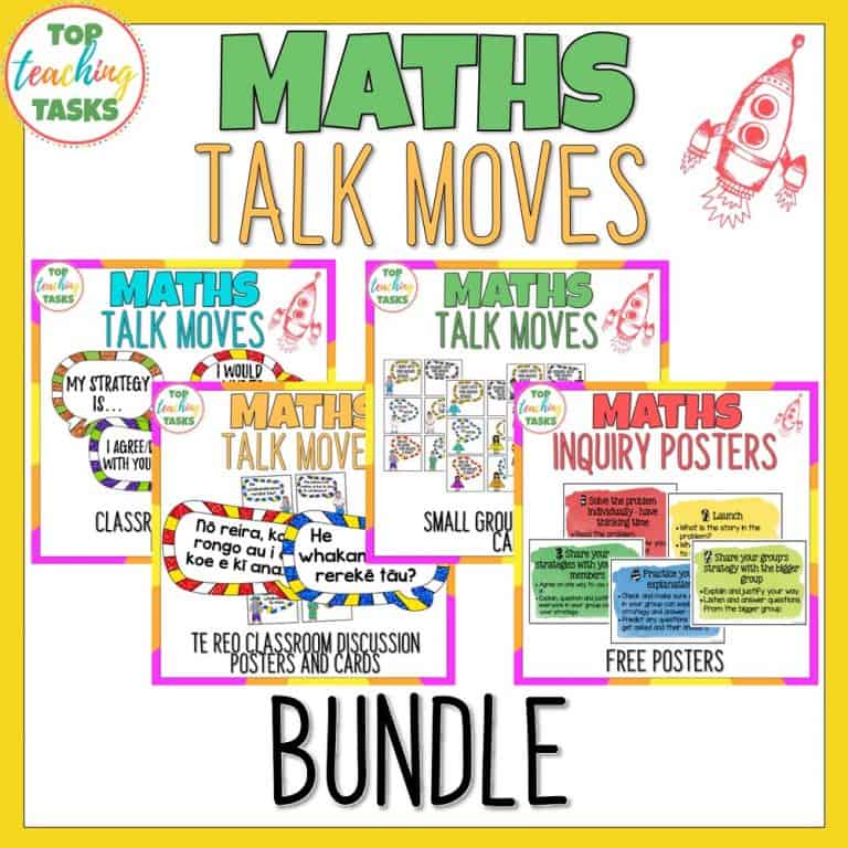 Maths Talk Moves Posters Set - Top Teaching Tasks