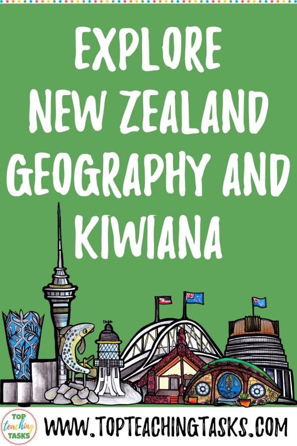Explore New Zealand Geography and Kiwiana Culture - Top Teaching Tasks
