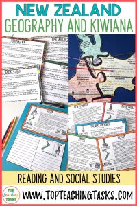 Explore New Zealand Geography and Kiwiana Culture - Top Teaching Tasks