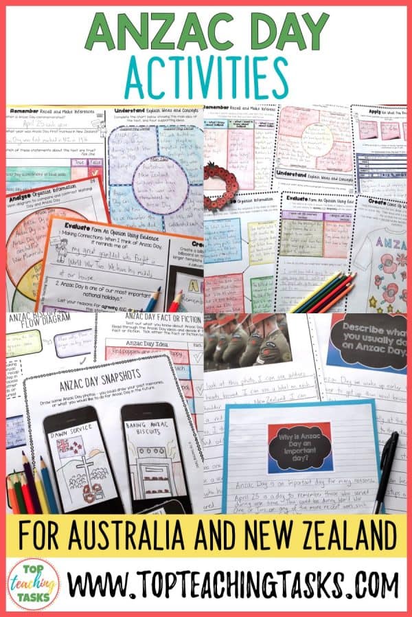 Introducing Anzac Day Activities In Your Classroom - Top Teaching Tasks