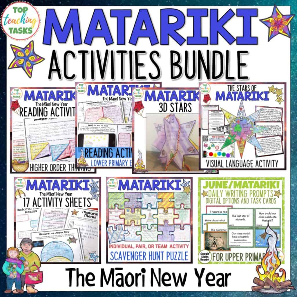 Matariki Reading Comprehension Passages and Questions - Top Teaching Tasks