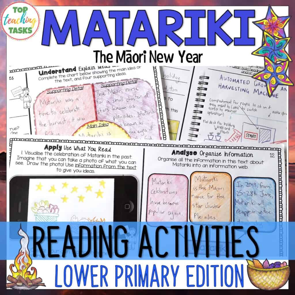 Matariki Activities Year 3 and 4 | Reading and Writing Bundle - Top ...