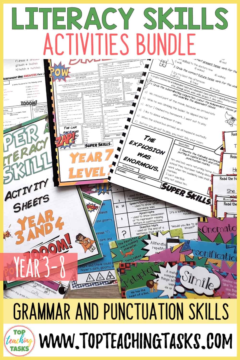 Teaching Grammar and Punctuation Skills - Top Teaching Tasks