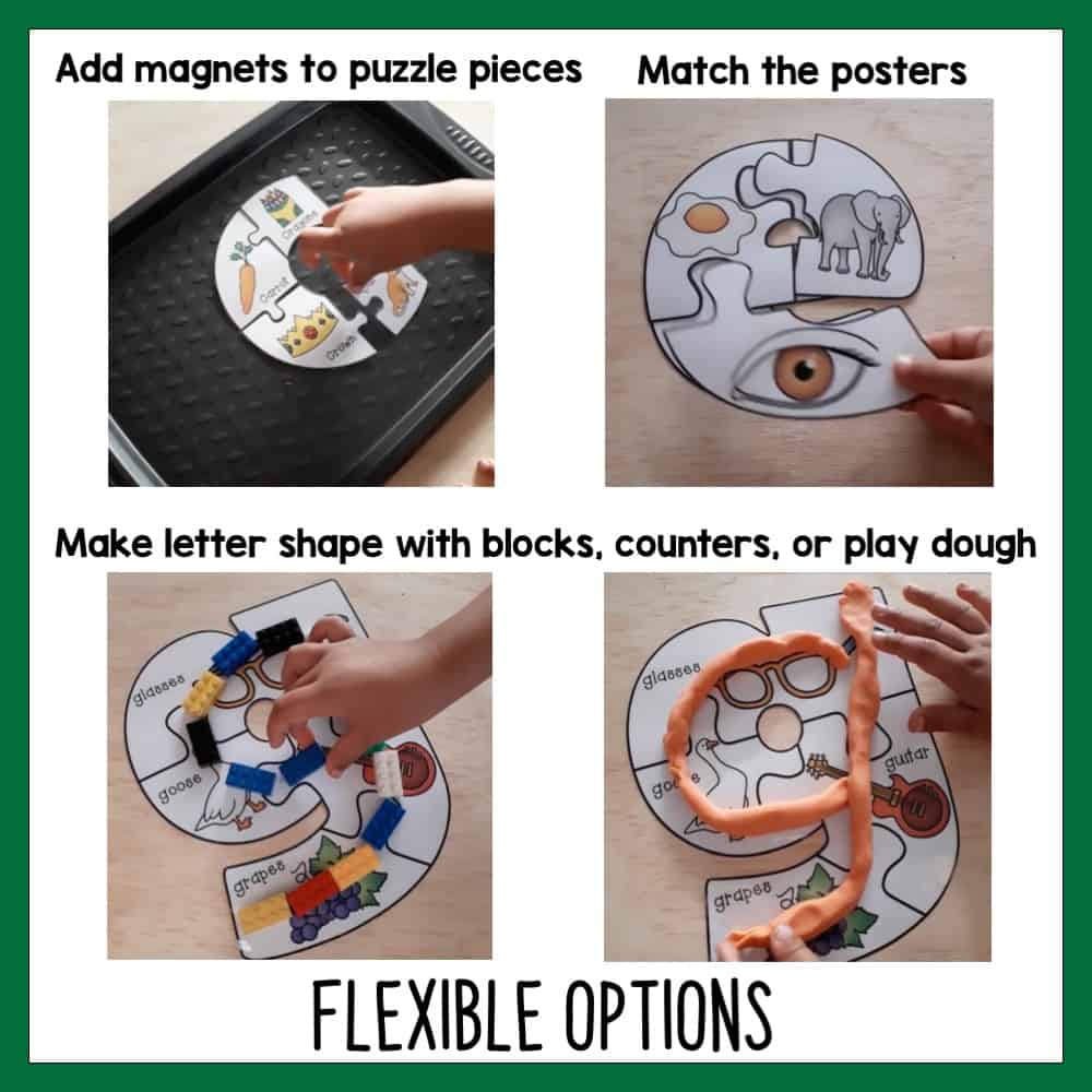 Alphabet Puzzles Lowercase Letters | Beginning Sounds - Top Teaching Tasks