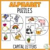 Alphabet Puzzles Capital Letters | Beginning Sounds - Top Teaching Tasks