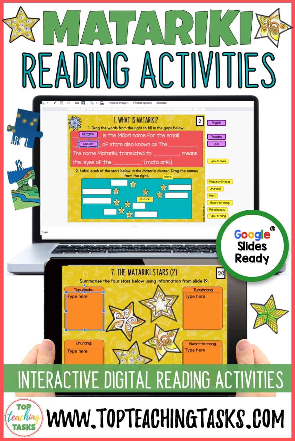 Exploring the Matariki Stars Through Visual Language - Top Teaching Tasks