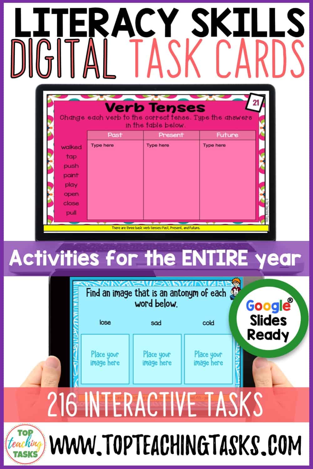5 Reasons To Use Digital Task Cards - Top Teaching Tasks