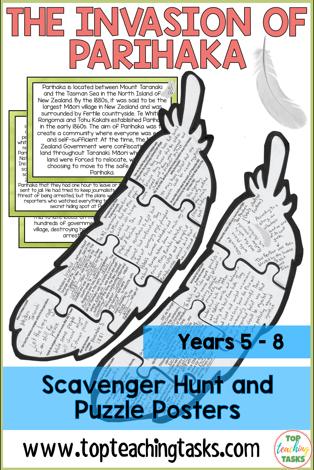 Teaching New Zealand History - Top Teaching Tasks