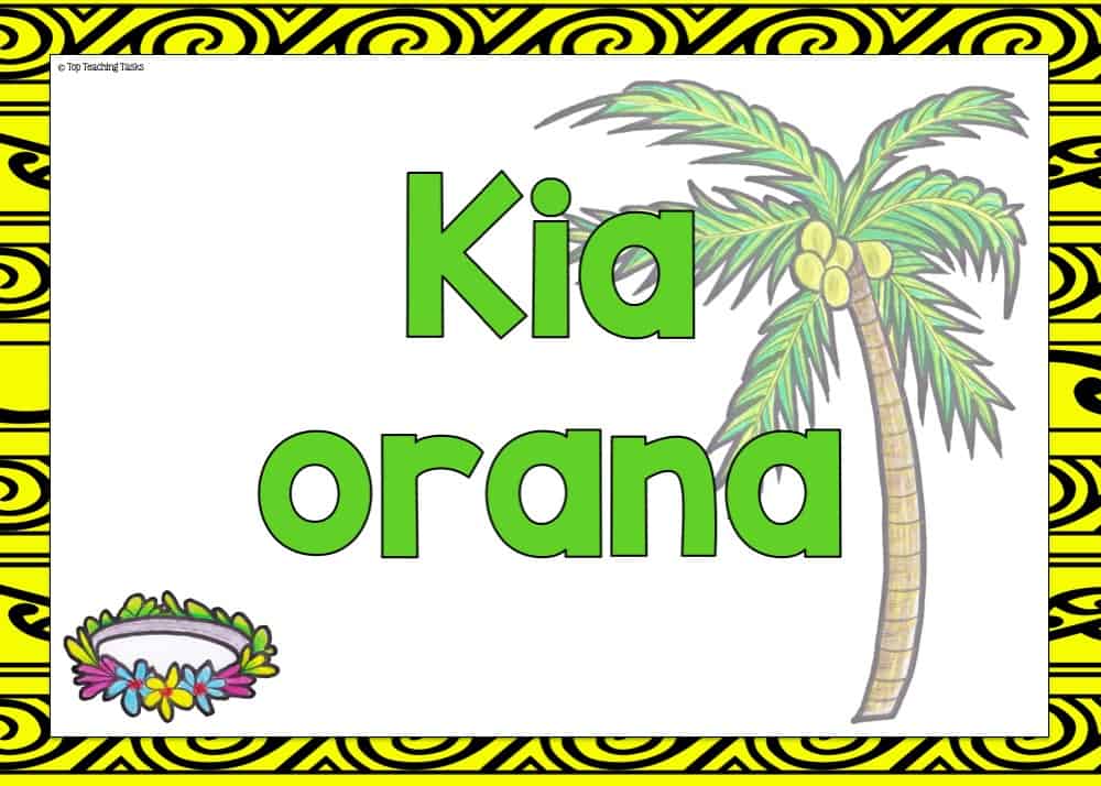 Cook Islands Greetings, Introductions, and Farewells Posters - Top ...