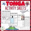 Tonga Reading and Writing Activities | Pacific Islands - Top Teaching Tasks