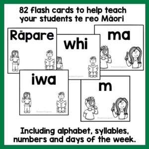Te Reo Sight Word Flash Cards | Maori Language Week - Top Teaching Tasks