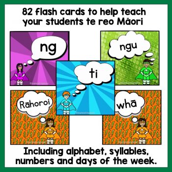 Te Reo Maori BUNDLE Sight Words, Flash Cards, Displays | Maori Language ...