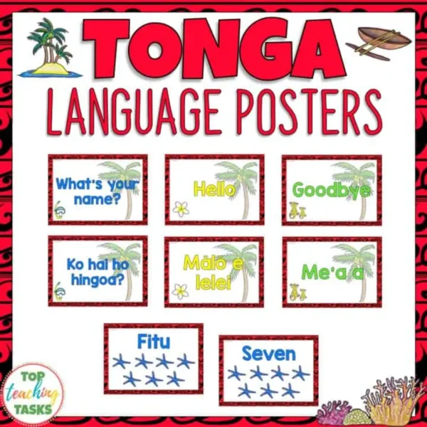 Tongan Language Posters - Greetings, Introductions, and Farewells ...