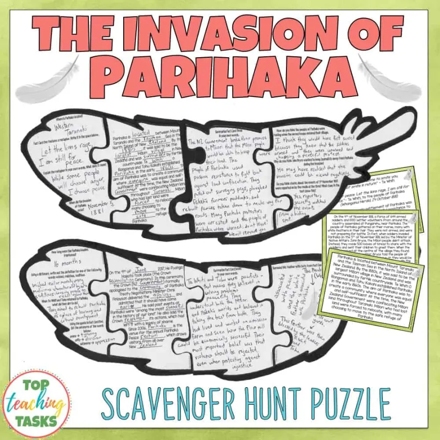 Parihaka Teaching Resource | Reading Comprehension and NZ History - Top ...
