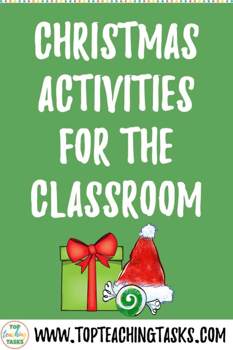 Christmas Activities For The Classroom Top Teaching Tasks
