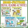 Natural Disasters Reading Comprehension Digital Activities for Google ...