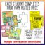 Getting To Know You Collaborative Puzzle | Back to School Activities ...