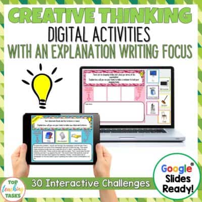 Creative Thinking Digital Writing Activities for Google Drive® - Top ...