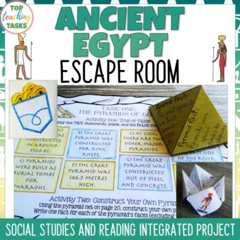 Ancient Egypt Reading Comprehension Bundle | Escape Room - Top Teaching ...