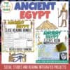 Ancient Egypt Reading Comprehension Bundle | Escape Room | Top Teaching ...