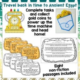 Ancient Egypt Escape Room | Reading Comprehension and Social Studies ...