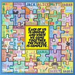 Getting To Know You Collaborative Puzzle | Back to School Activities ...