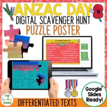 Anzac Day - Top Teaching Tasks