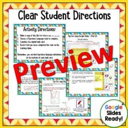 Similes and Metaphors Figurative Language Digital Task Cards | Distance ...