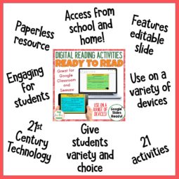 Digital Ready to Read Activities for Google Classroom and Seesaw - Top ...