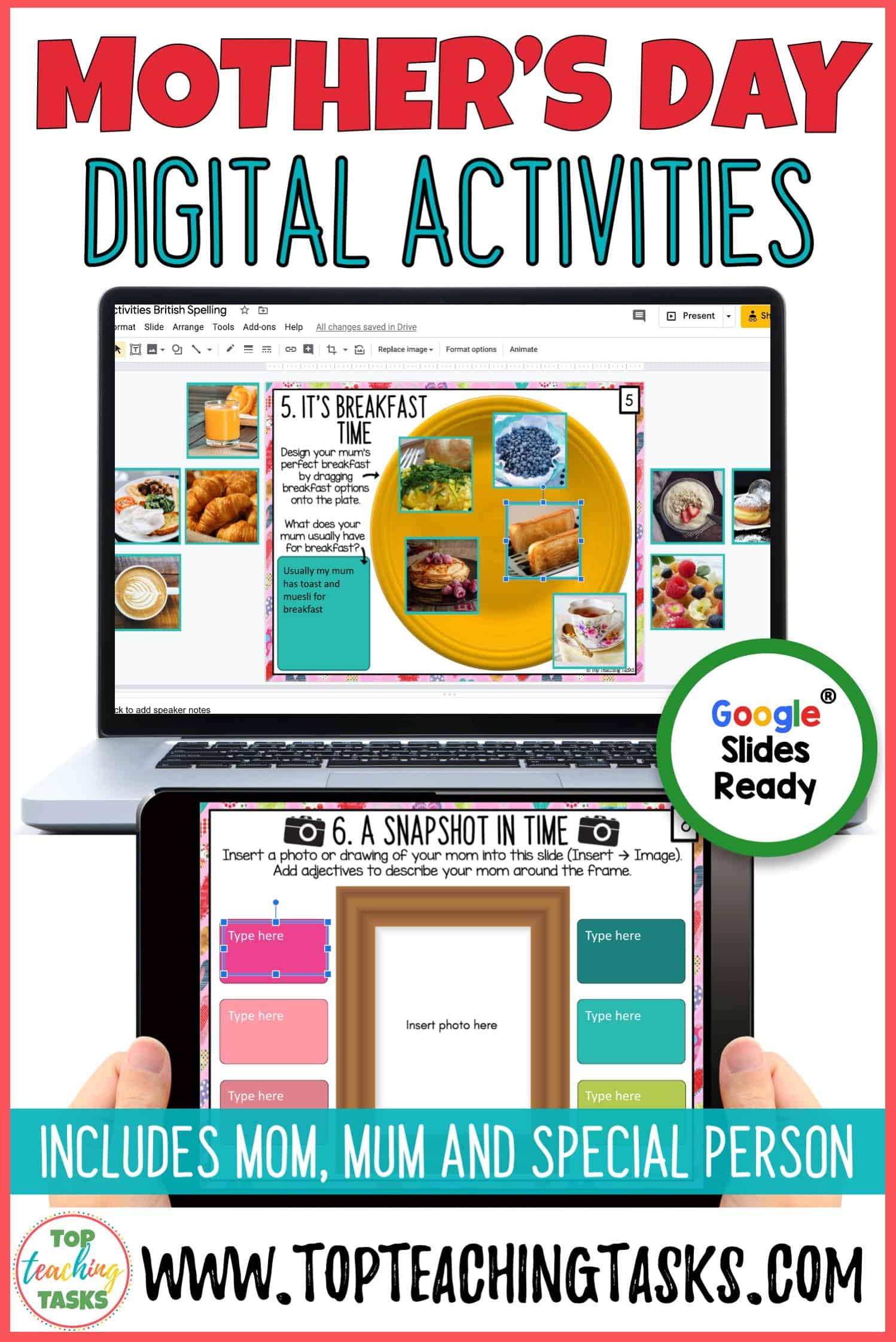 Mother's Day Activities for Your Classroom - Top Teaching Tasks