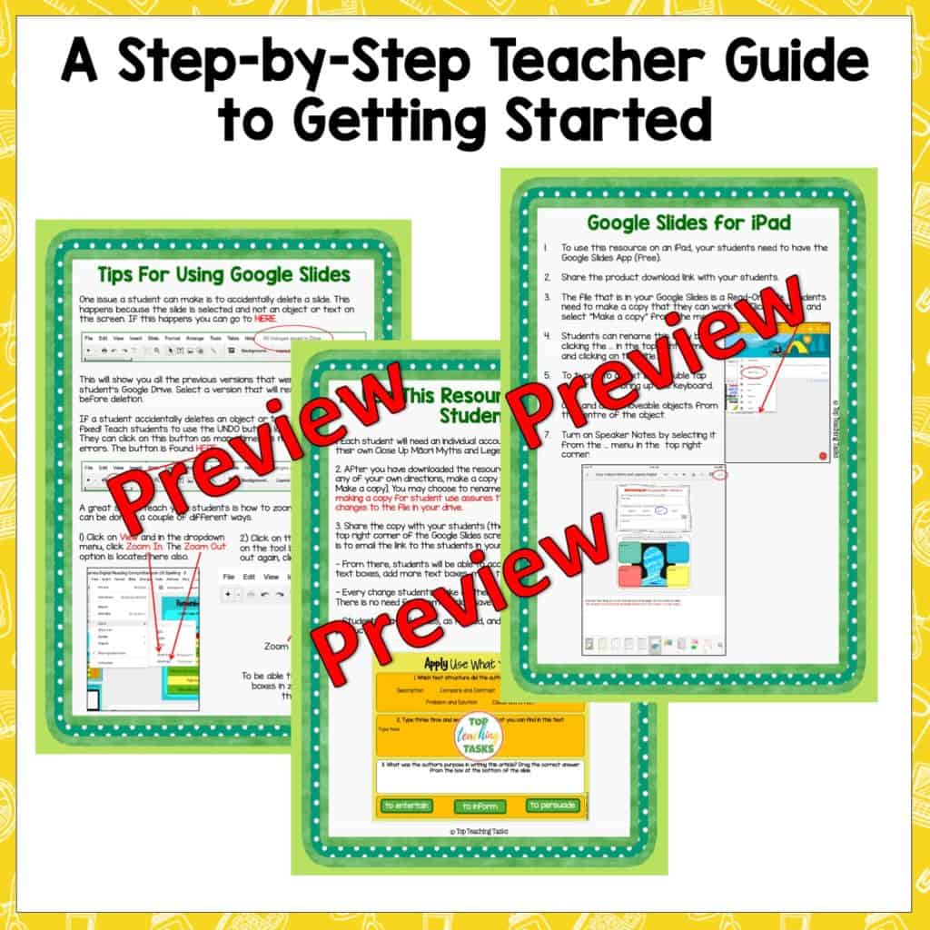 Ancient Olympics Digital Reading Comprehension Google Slides | Distance ...